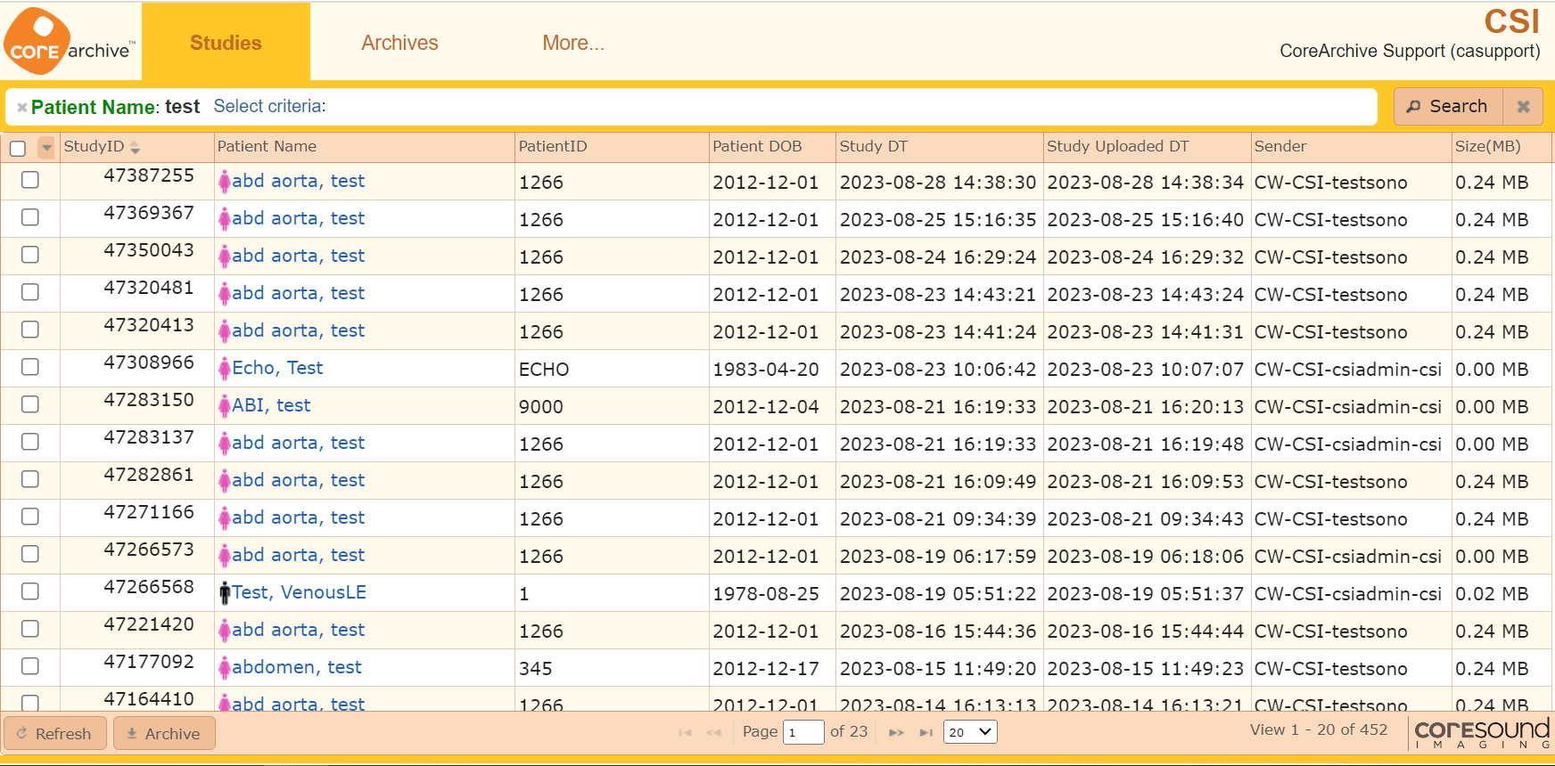 CoreArchive | Medical Imaging Storage Solution